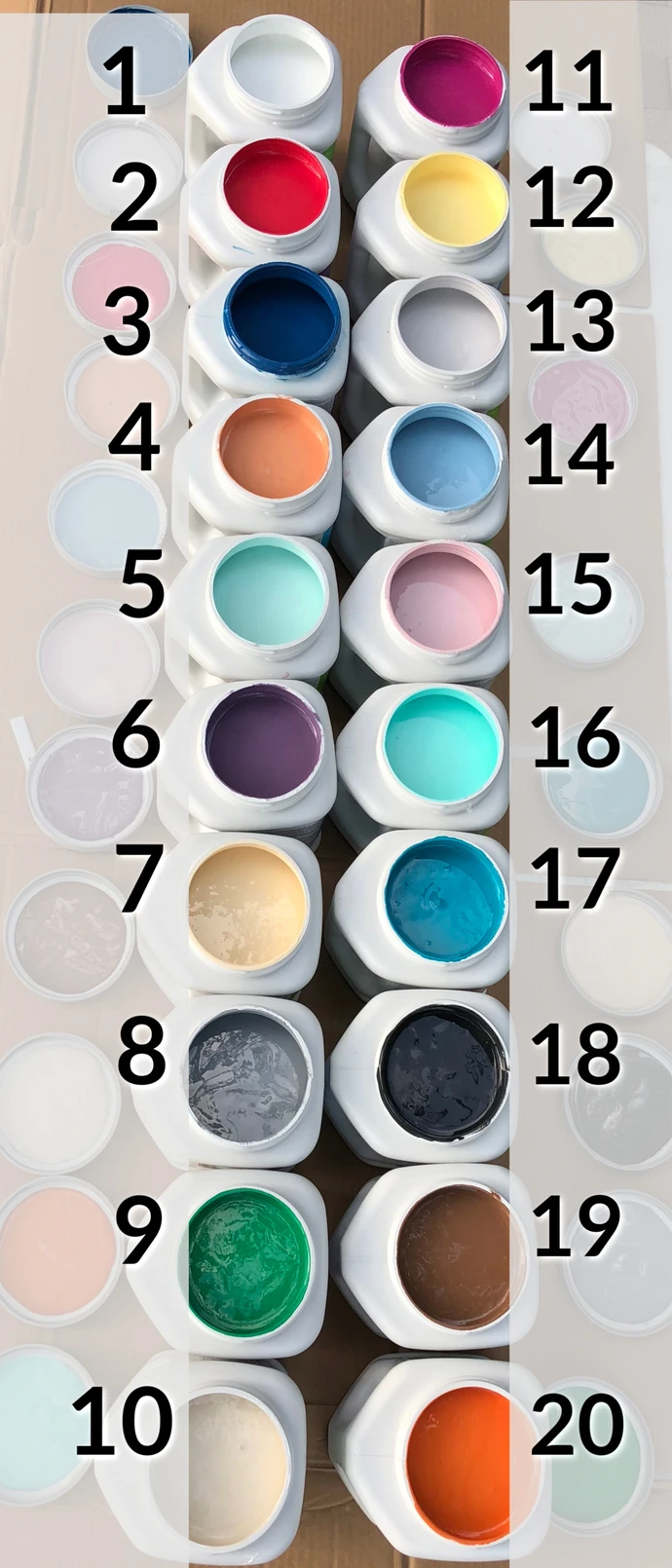 Paint Kit Sample Size Acrylic – Hammer and Stain - Inland Empire
